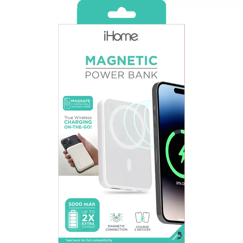 POWER BANK MAGNETIC iHOME | Pops Show